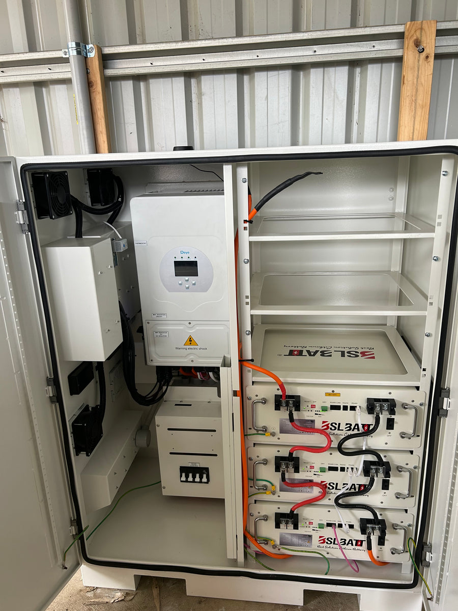 Skybox Offgrid 5kw System | 7kw panels | 10kwh Pylontech Batteries ...