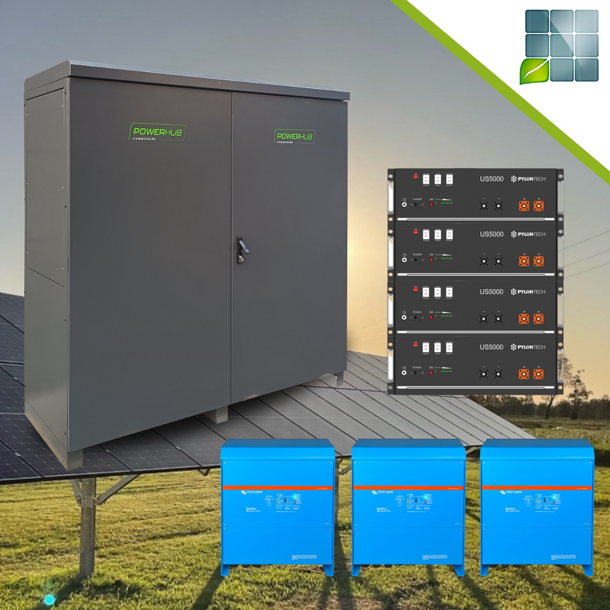 Power Hub 30 Commercial | Single Or Three Phase | All-In-One Off Grid ...